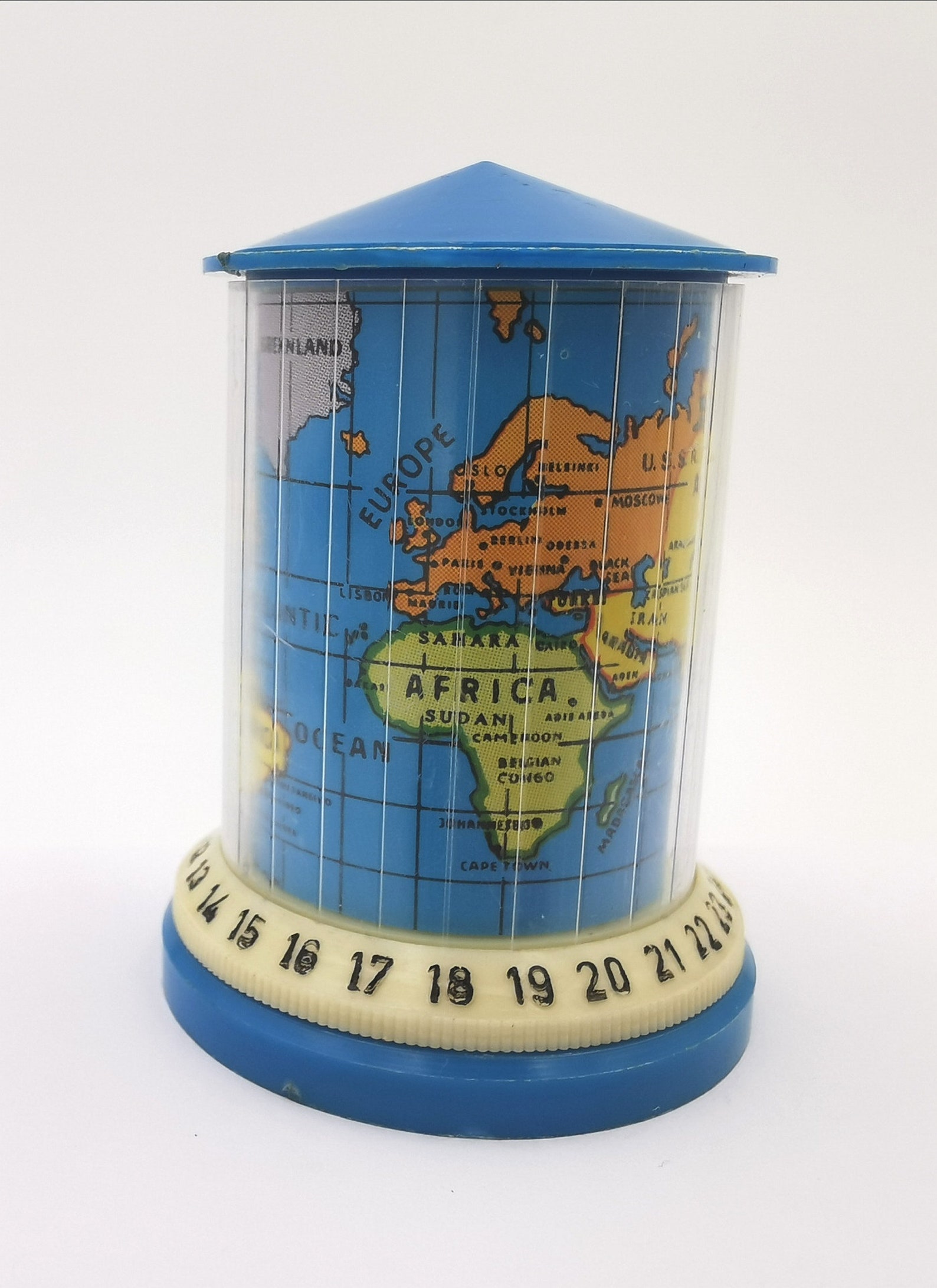 1980's Vintage Novelty Geography Pencil Sharpener West Germany - Pick ...