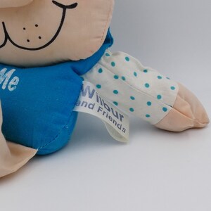 Vintage 1980's Wilbur and Friends 'hug Me' Bean Bag Figurine Doll - Etsy