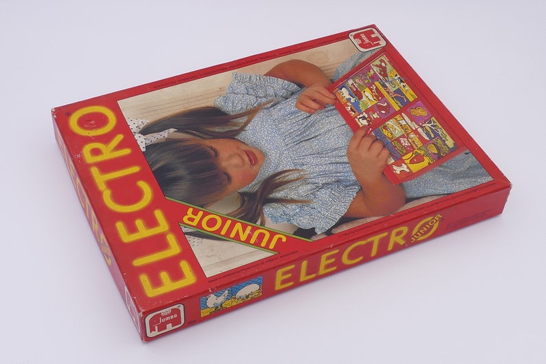 Vintage 1982 Jumbo Electro Junior Children's Educational Game Working ...