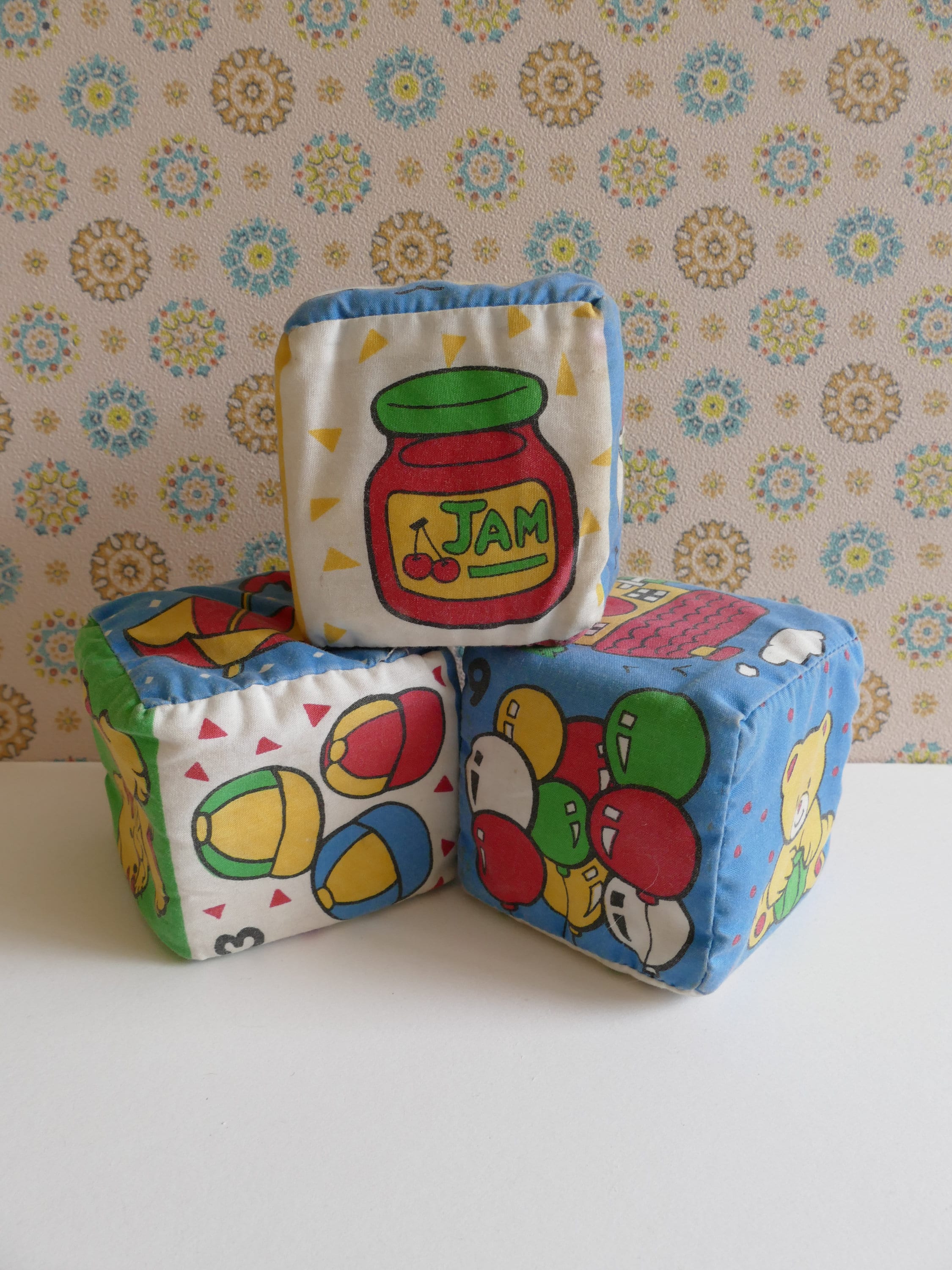 1970's Vintage Fabric Baby Toy Lot - Etsy