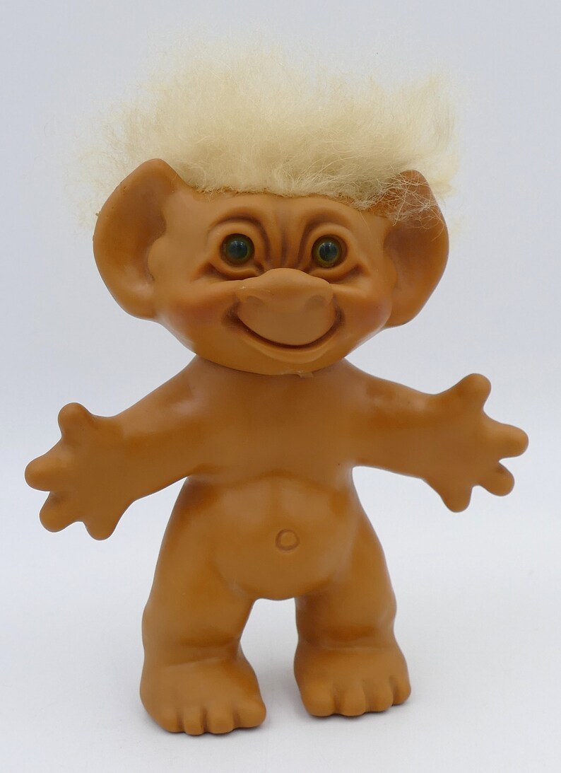 Vintage 1966 Uneeda Wishnik Troll - Etsy