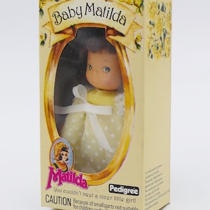 Vintage 1970s Pedigree Baby Matilda Doll Hong Kong Original Packaging ...