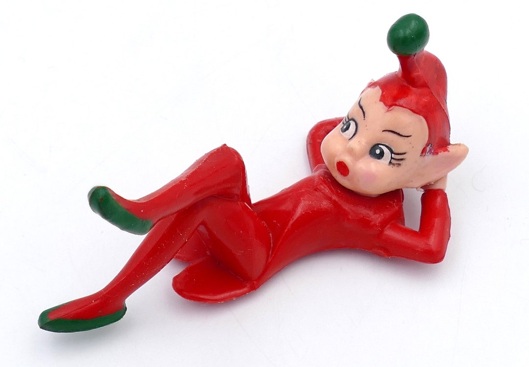 Vintage PVC Rubber Pixie Toy Figurine Hong Kong - Etsy