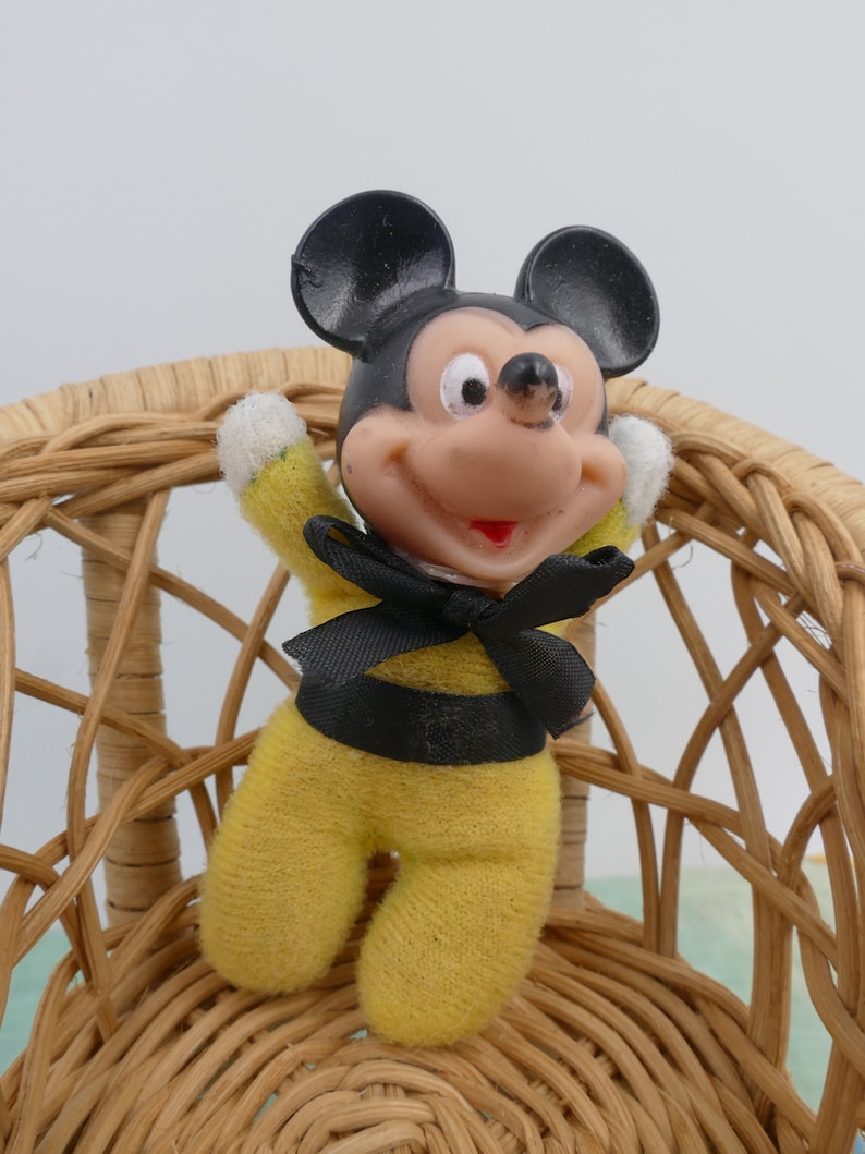 Vintage 1970's Matchbox Baby Sweet William Beanie Baby Mickey Mouse - Etsy
