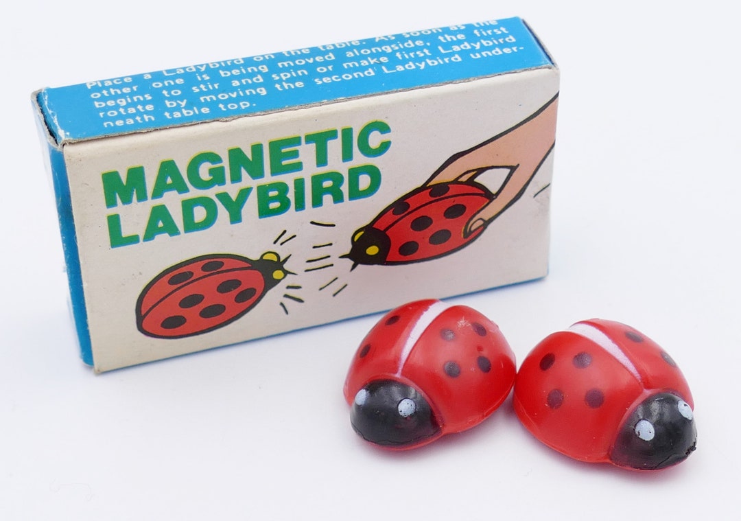 1960's Magic Tricks Pranks Gag Magnetic Ladybird Hong Kong - Etsy