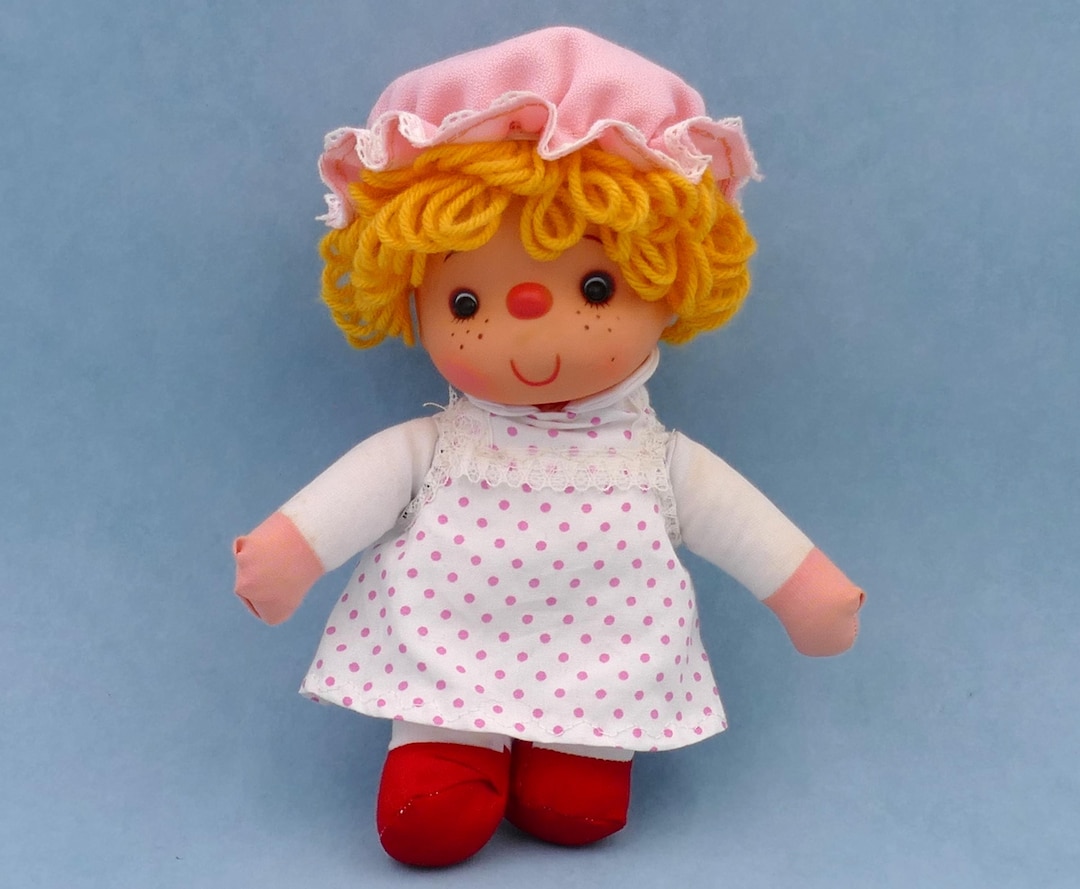 Vintage 1980's Small Size Ice Cream Doll Yarn Hair Doll - Etsy