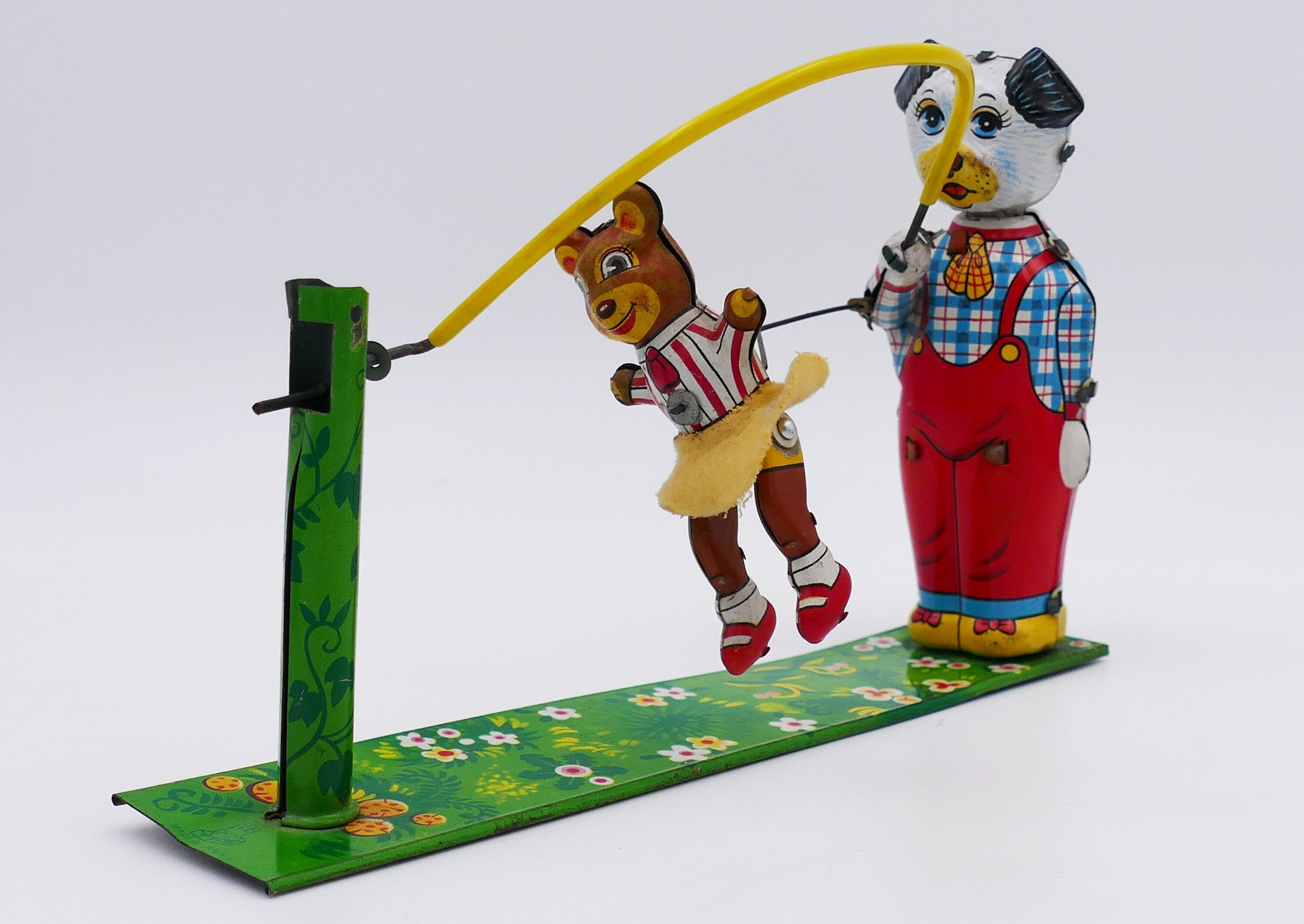 Tin Litho 1950's Wind-up Toy Skipping Rope Bears Japan - Etsy