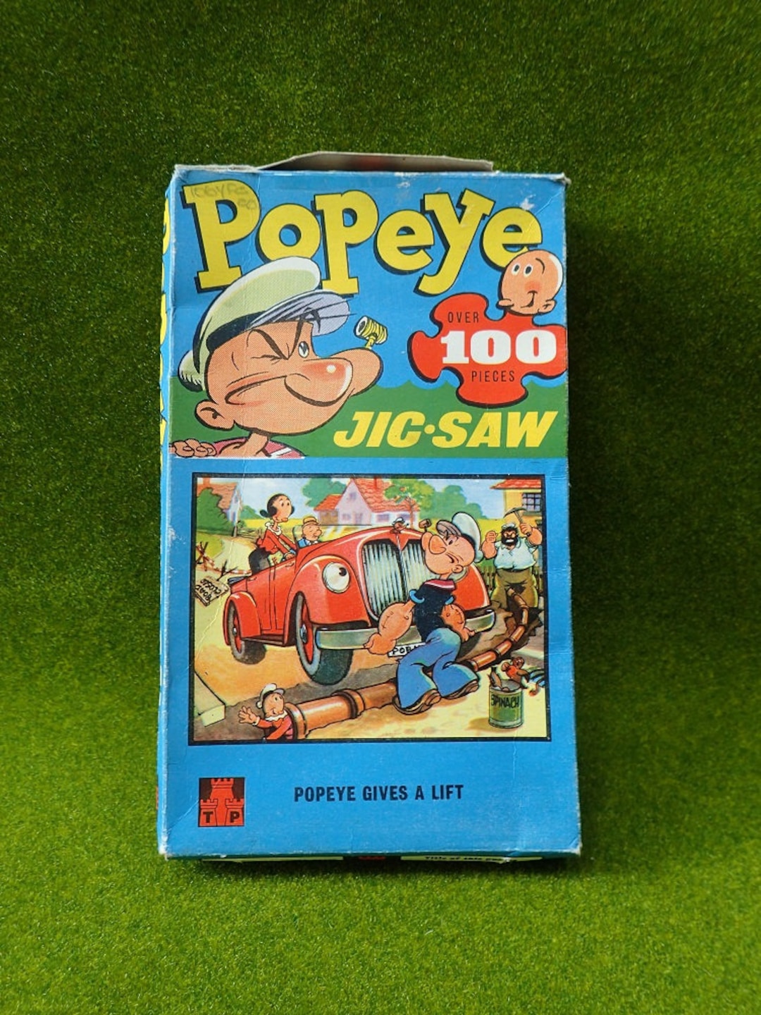 Vintage 1960's Popeye Jig Saw Puzzle by Tower Press - Etsy