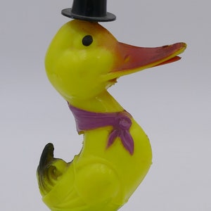Vintage 1960's Duck Push Toy Novelty Toy Dime Store Toy Italy - Etsy