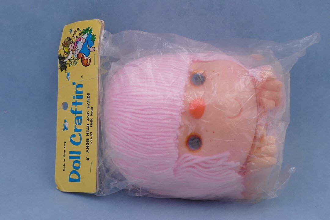 1980 Doll Crafting 'angie' Head and Hands Original Packaging Ice Cream ...