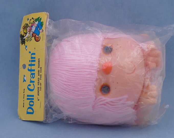 1980 Doll Crafting 'angie' Head and Hands Original Packaging Ice Cream ...