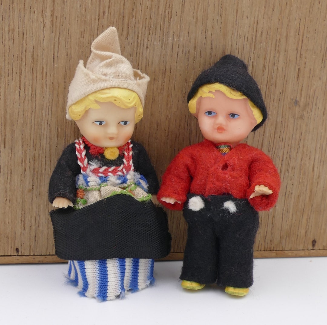 Pair of Vintage 1950's Dutch Ari Dolls Germany - Etsy