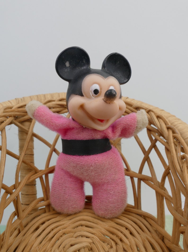 Vintage 1970's Matchbox Baby Sweet William Beanie Baby Mickey Mouse - Etsy