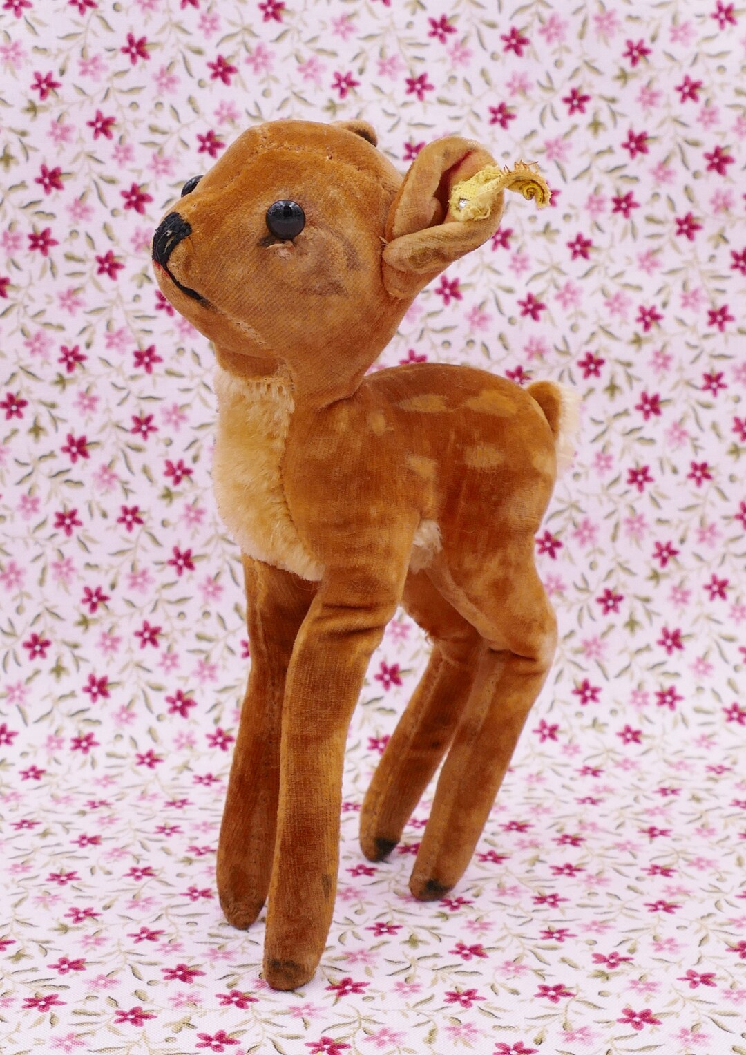 1950's Velveteen Fawn Figurine Collectible Steiff Germany - Etsy