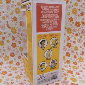 Collectable the Simpsons Mr. Burns Bobble-head Figurine Original ...
