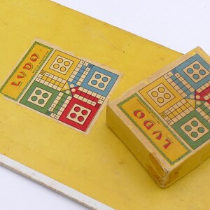 Vintage 1950's Ludo Lodo Board Game - Etsy