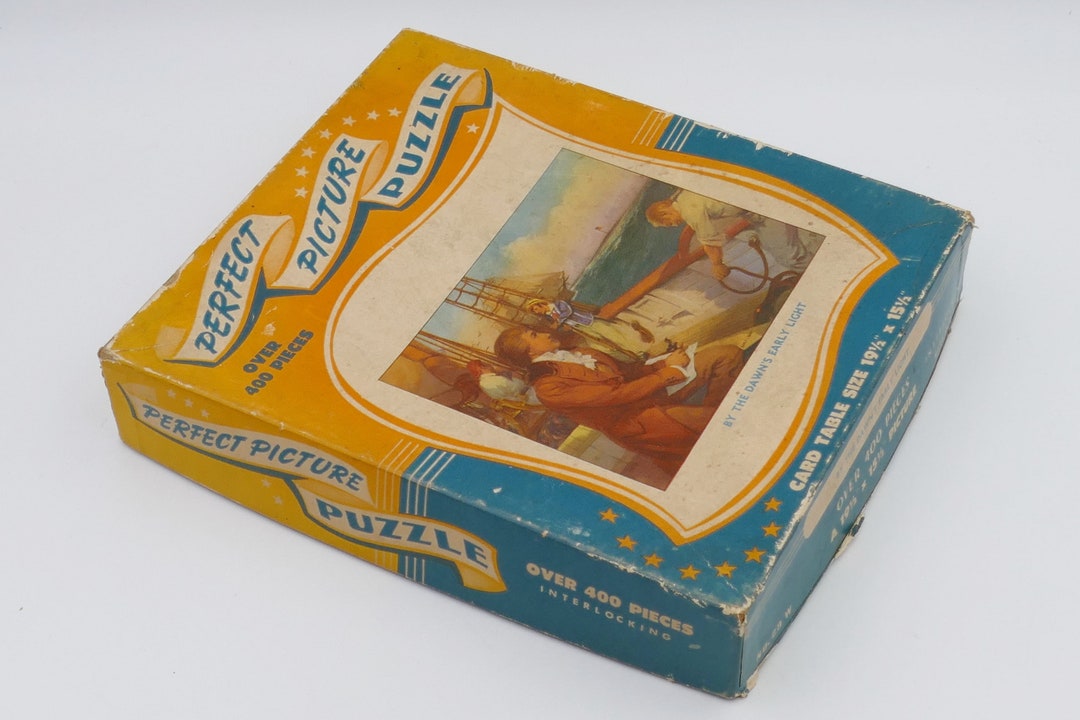 1940's 400 Piece Picture Jigsaw Puzzle Interlocking by the Dawn's Early ...