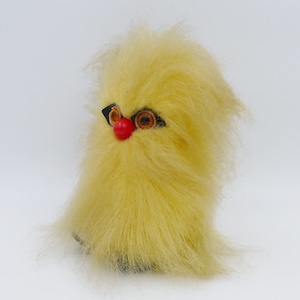 1970's Fluffy Sunshine Yellow Glook Gonk Novelty Toy - Etsy UK