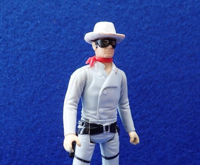 Vintage 1980 Gabriel Toys Lone Ranger & Tonto action figure lot ...