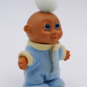 Russ Berrie Baby Troll Figurine Original Clothes 1990's - Etsy