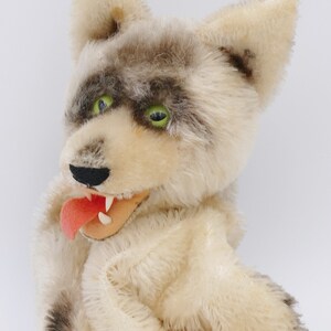 Vintage 1950's Steiff Mohair Loopy Wolf Hand Glove Puppet - Etsy