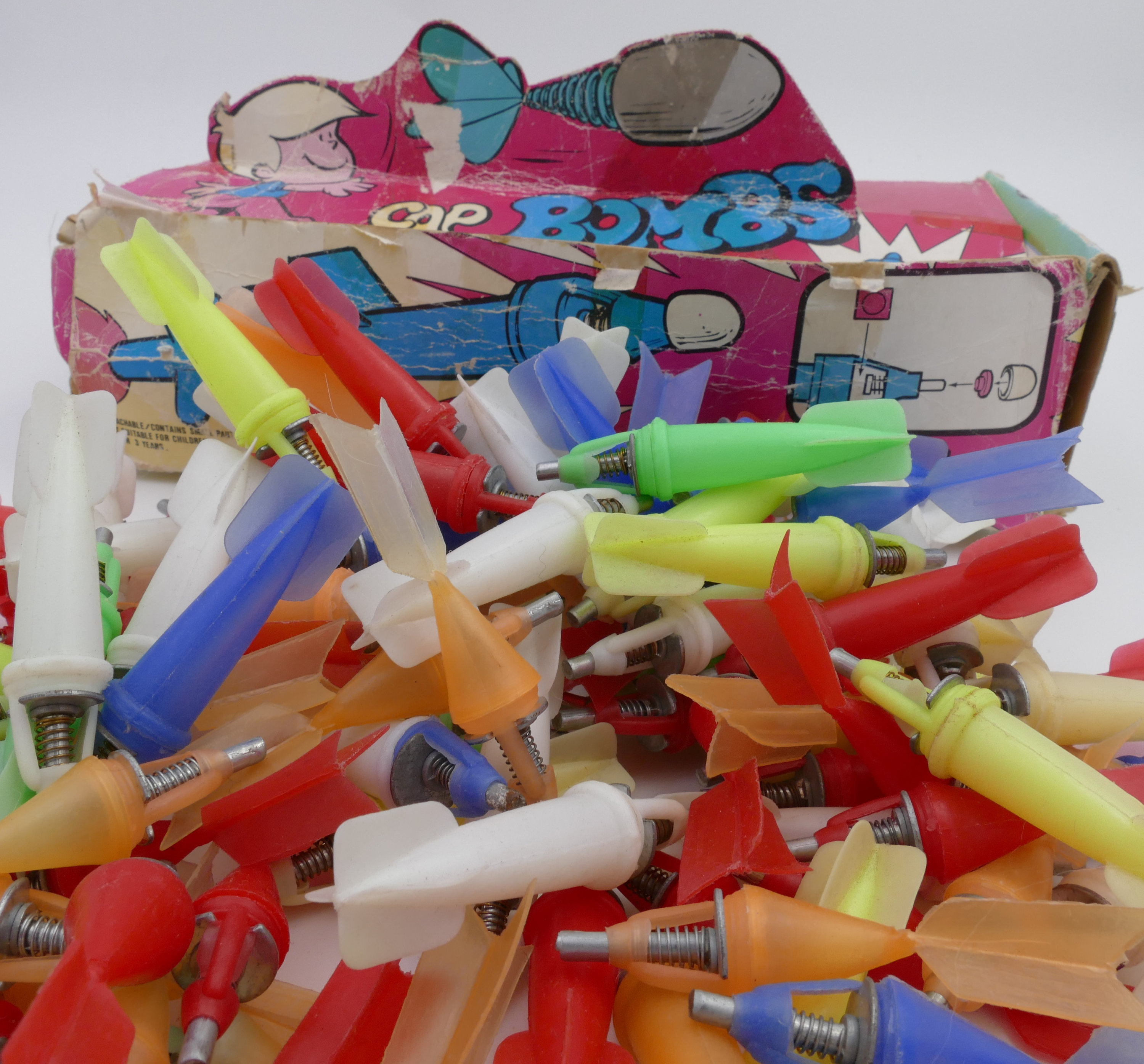 1960's Double Action Cap Bombs Cap Rocket Toy - Pick and Choose Option ...