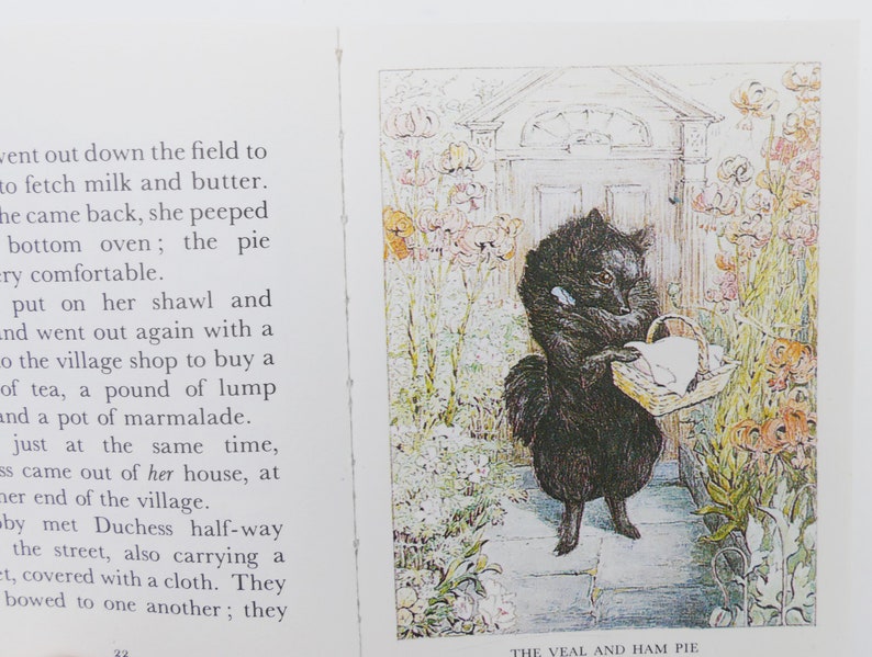 Vintage Beatrix Potter Miniature Book Postcards Collectibles - Etsy