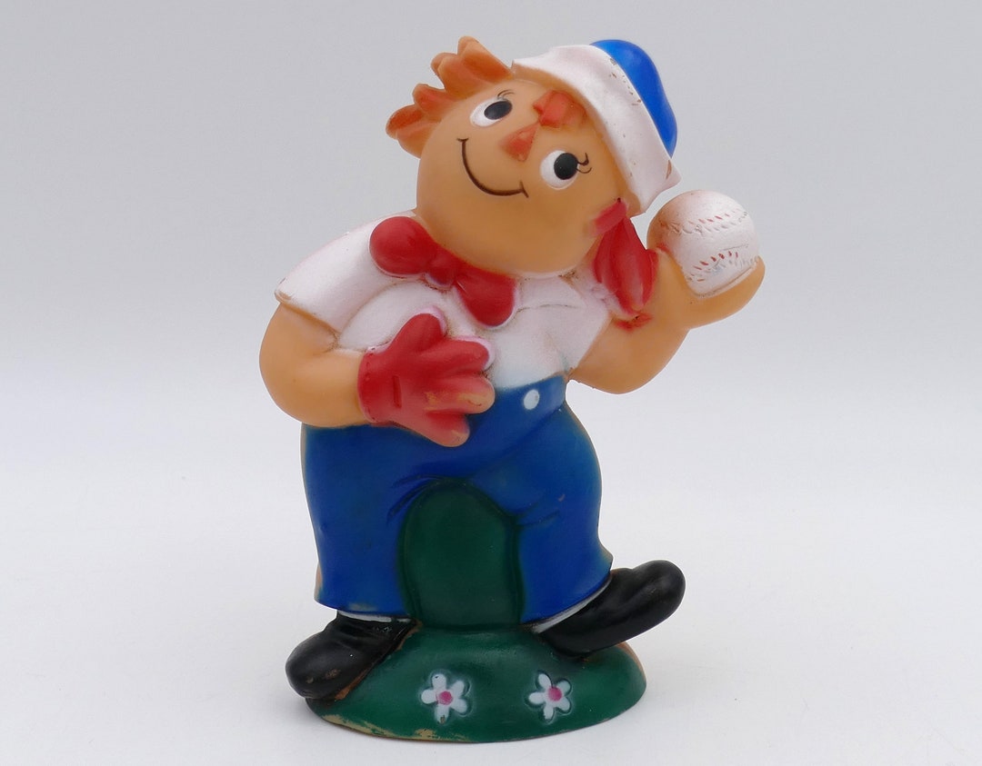 1981 Vintage Raggedy Ann Andy Pandy Figurine Rubber Squeaky Toy - Etsy