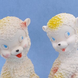 1960's Vintage Lamb Rubber Squeaky Toy - Pick and Choose - Etsy