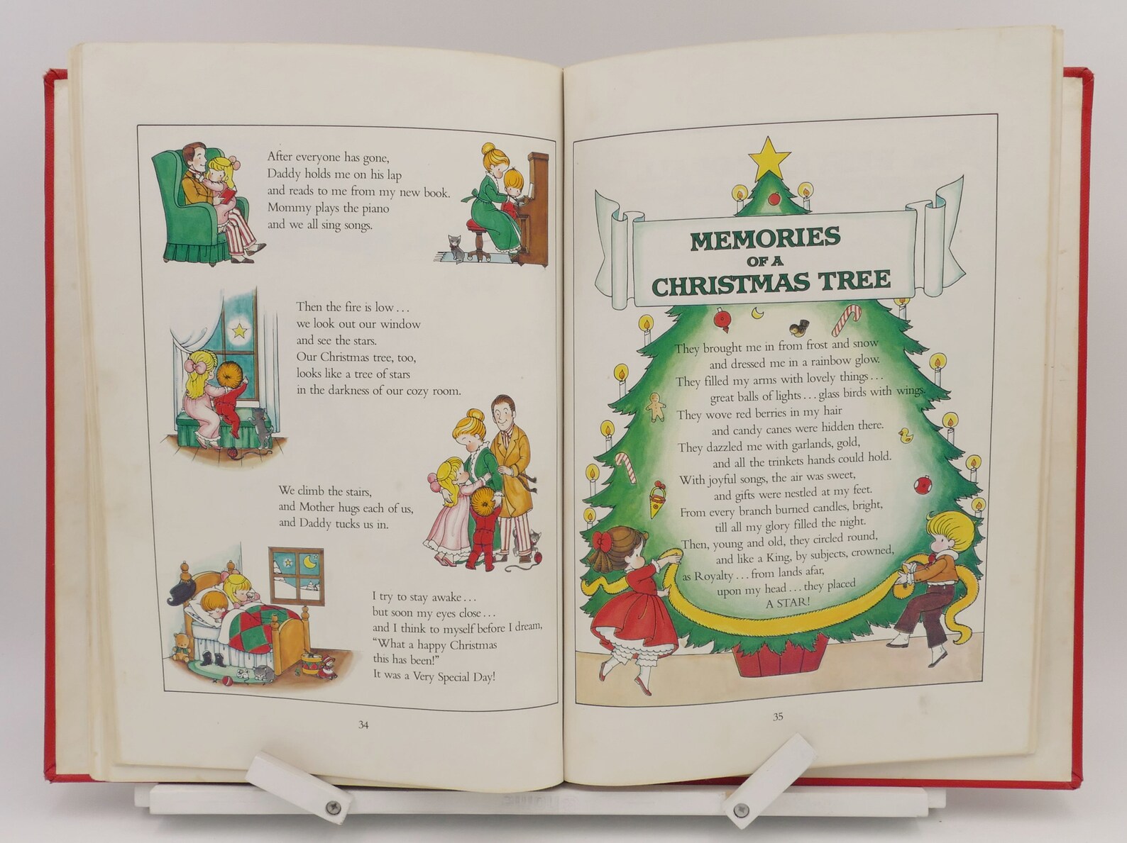 Vintage 1983 A Christmas Book Joan Walsh Anglund - Etsy
