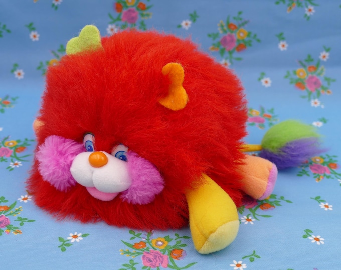1986 Red Puffling Popple Original Popple Series Mattel - Etsy