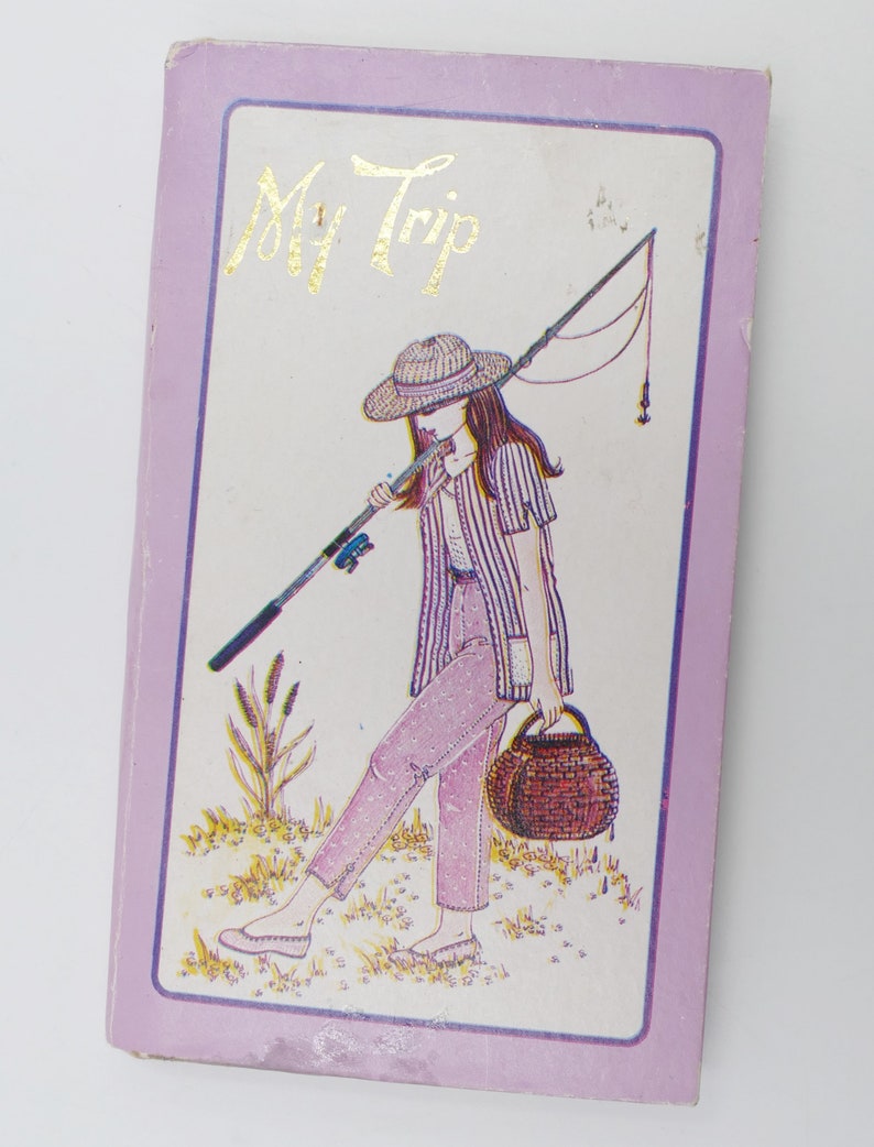1970's Old School My Trip Booklet Kawaii - Etsy