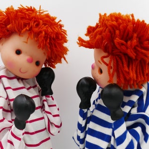 1980's Mechanical Boxing Ice Cream Puppet Dolls - Etsy