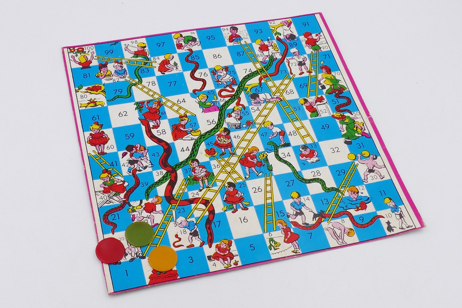 1970'S Compendium of Games Ludo Snake and Ladders Tiddlywinks Bingo ...