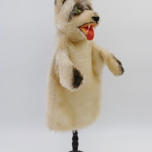 Vintage 1950's Steiff Mohair Loopy Wolf Hand Glove Puppet - Etsy