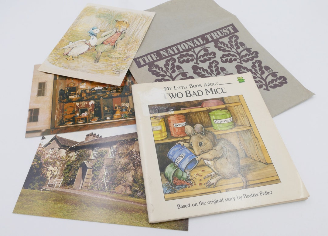 Vintage Beatrix Potter Collectibles Story Book Postcards - Etsy