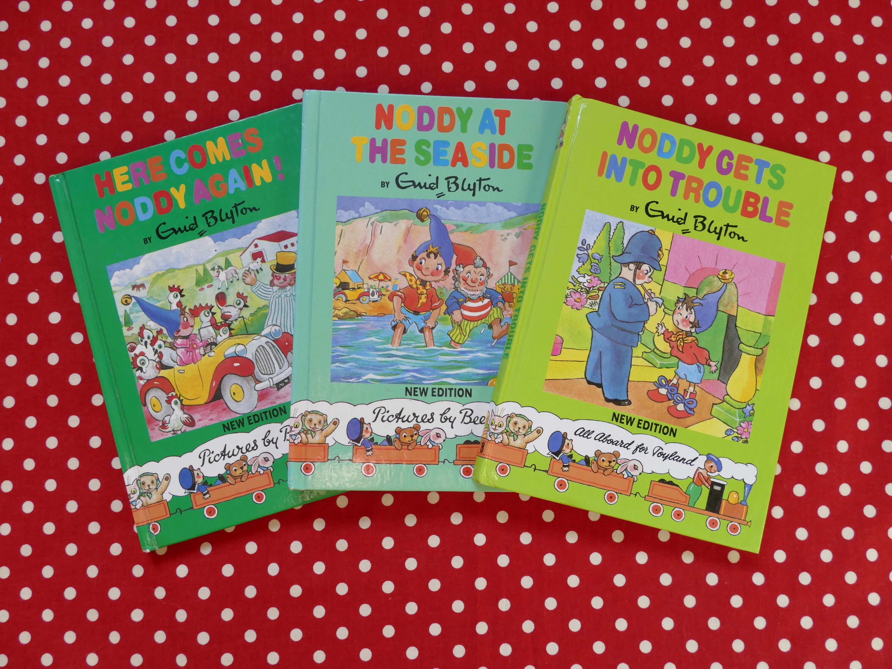 TRIO of Vintage Noddy Enid Blyton Story Books | Etsy
