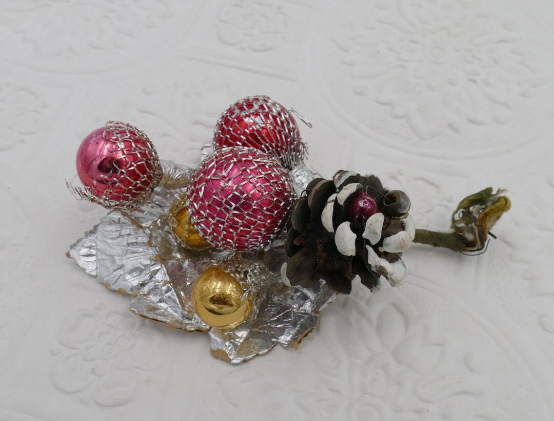 Vintage Christmas Festive Corsage Decoration - Etsy