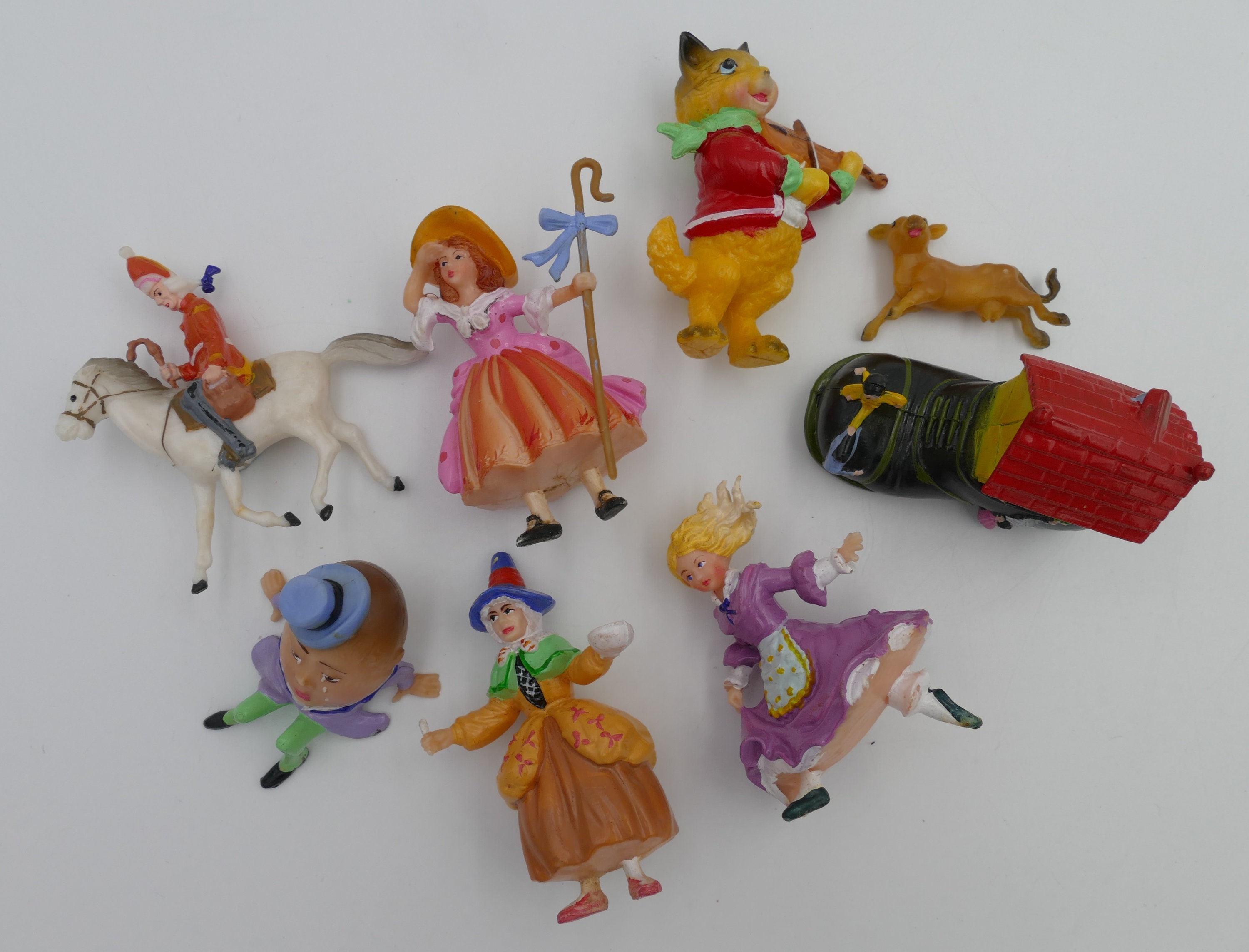 Vintage Mid-century Nursery Rhyme Miss Muffet Cake Topper Cake - Etsy