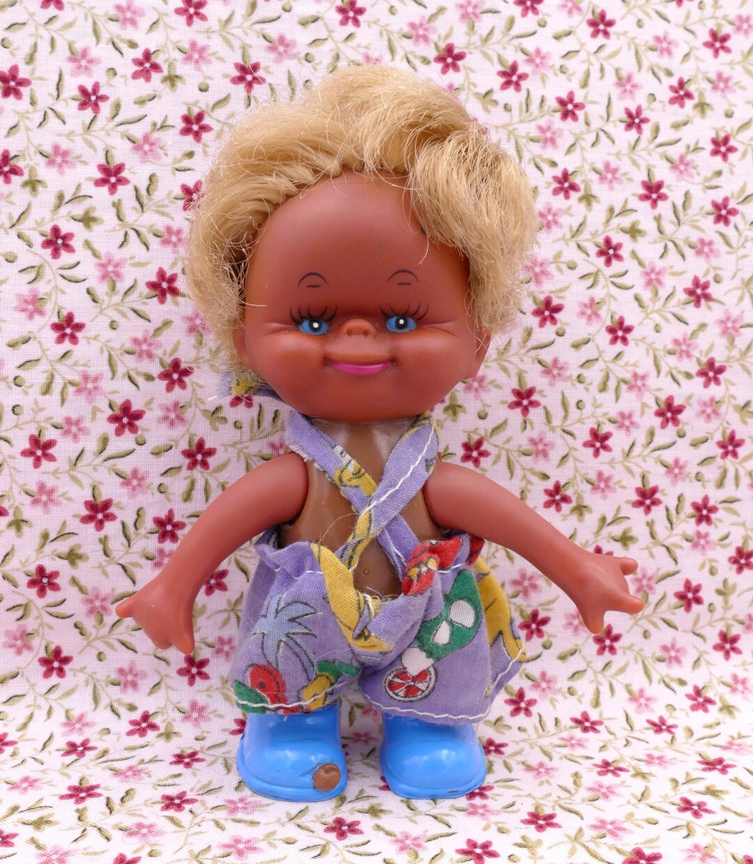 Vintage 1960's Angry Moody Funny Face Vinyl Doll - Etsy