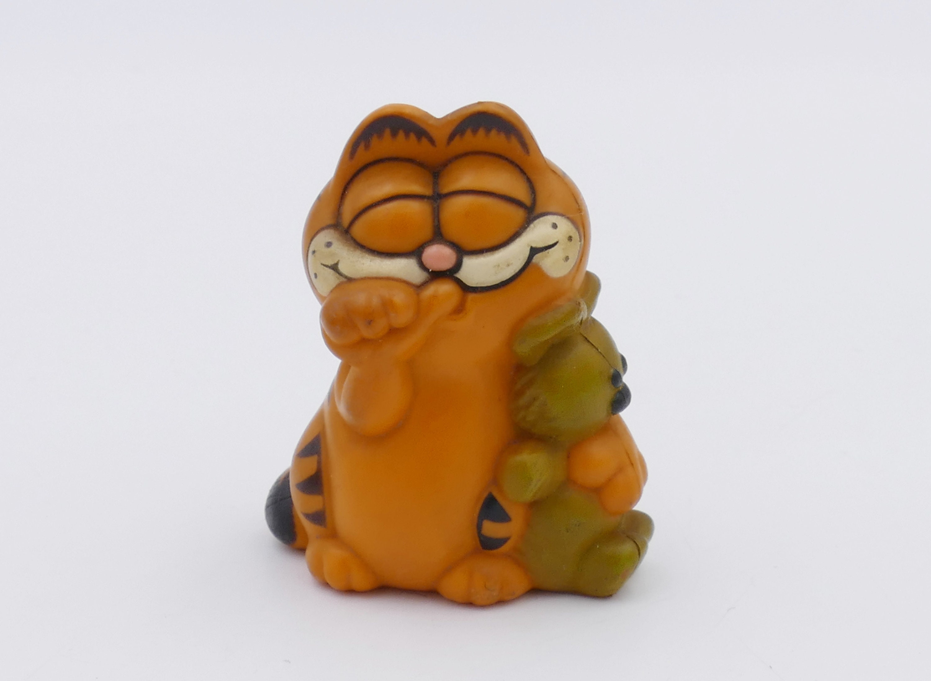 Trio of 1980's Garfield PVC Figurines Novelty Toys - Etsy