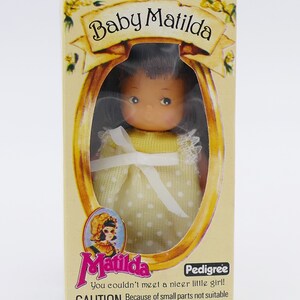 Vintage 1970s Pedigree Baby Matilda Doll Hong Kong Original Packaging ...