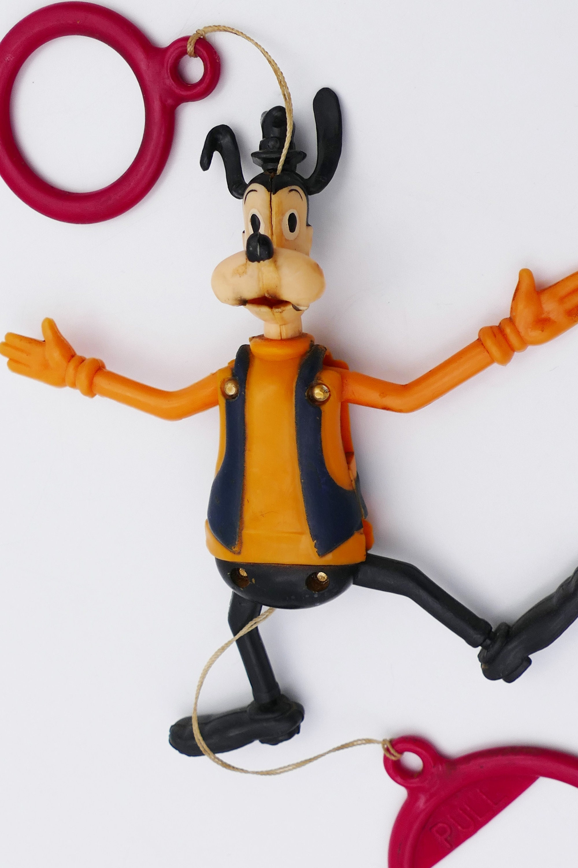 Goofy Walt Disney Plastic Pull Toy Novelty Toy Hong Kong - Etsy