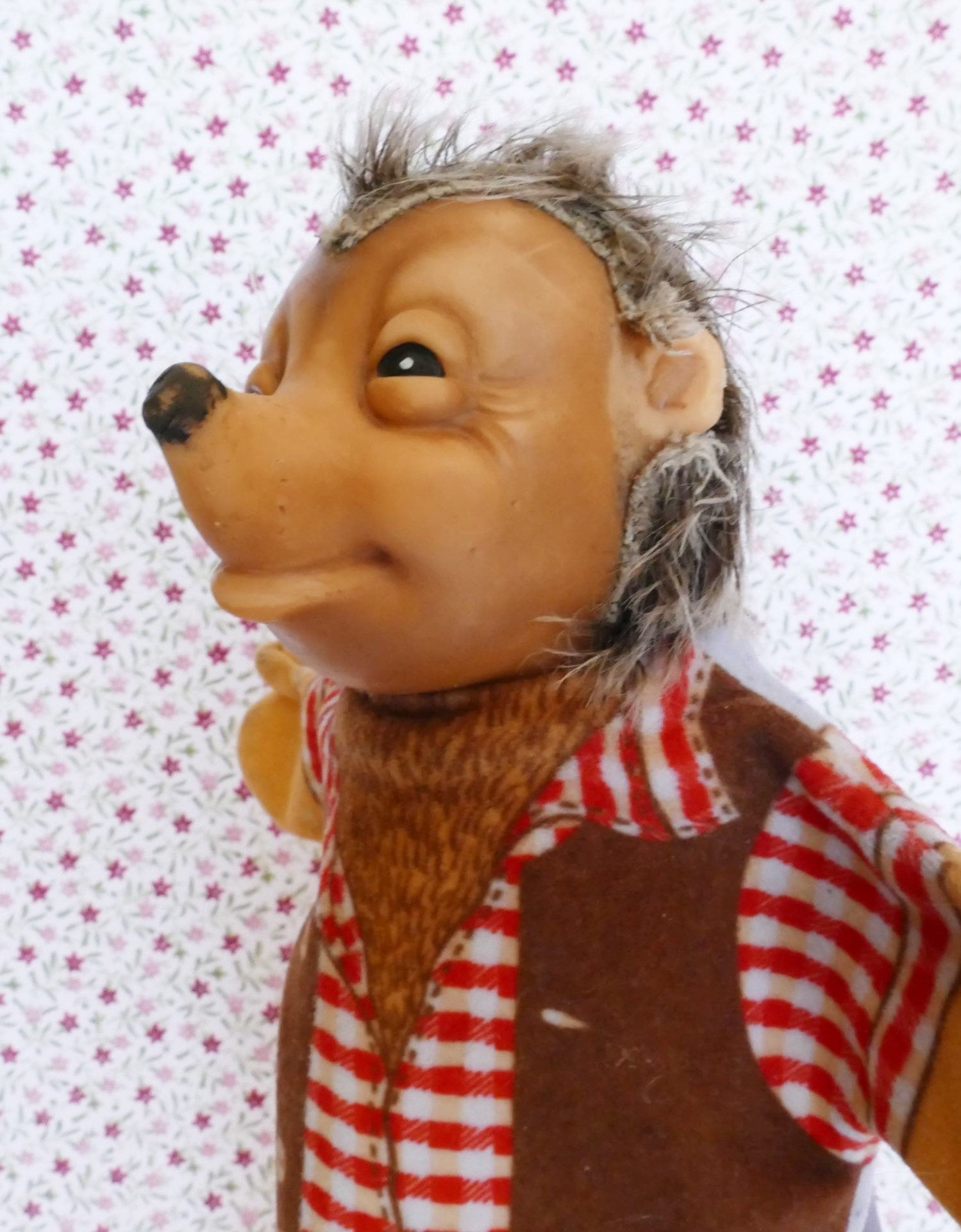 Vintage 1980's Steiff Mecki Hedgehog Hand Glove Puppet - Etsy