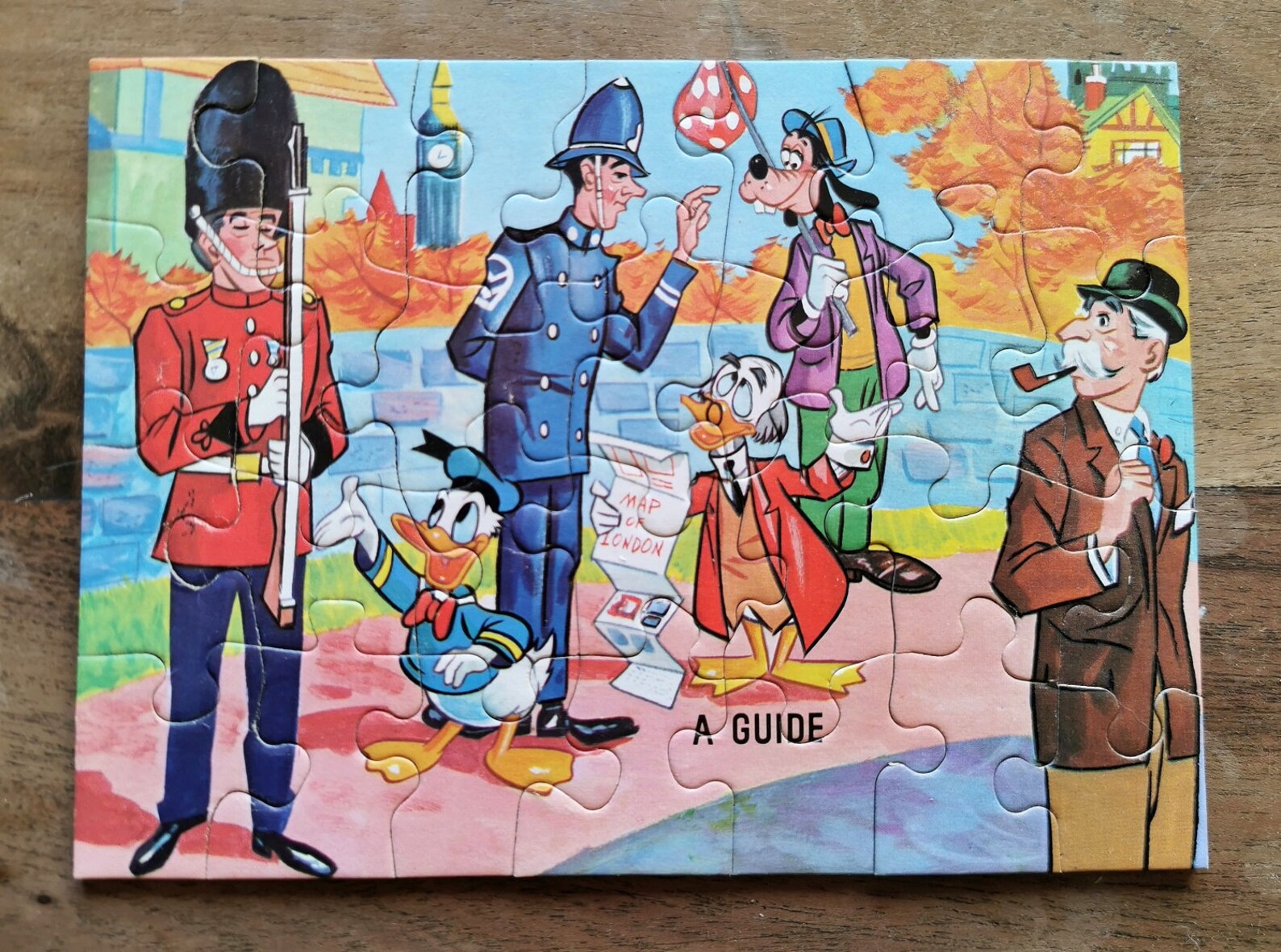 Vintage 1960's Walt Disney Puzzle Donald Duck - Etsy Ireland