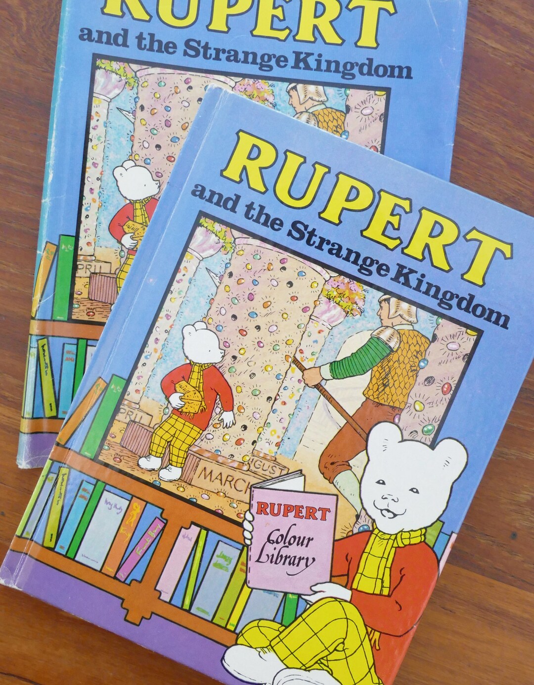 1977 Rupert the Bear Children's Book - Rupert and the Strange Kingdom ...