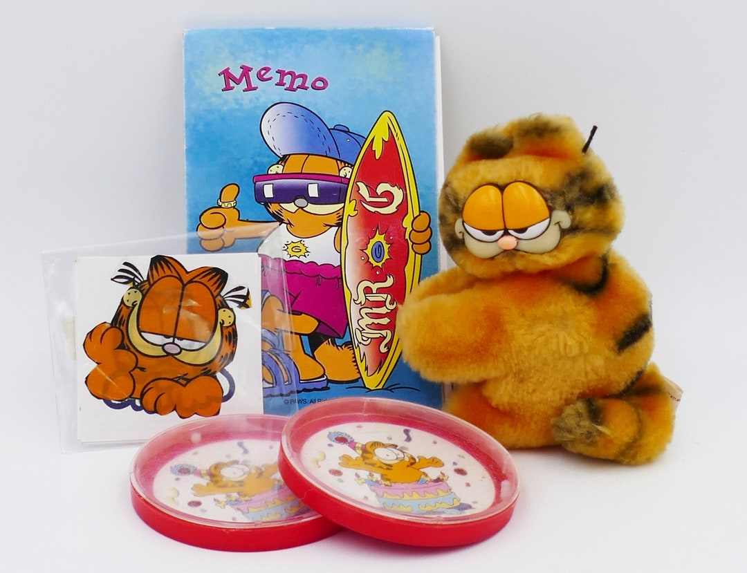 Garfield 1980's Novelty Toys Collectibles Stationary Pencil Hugger - Etsy