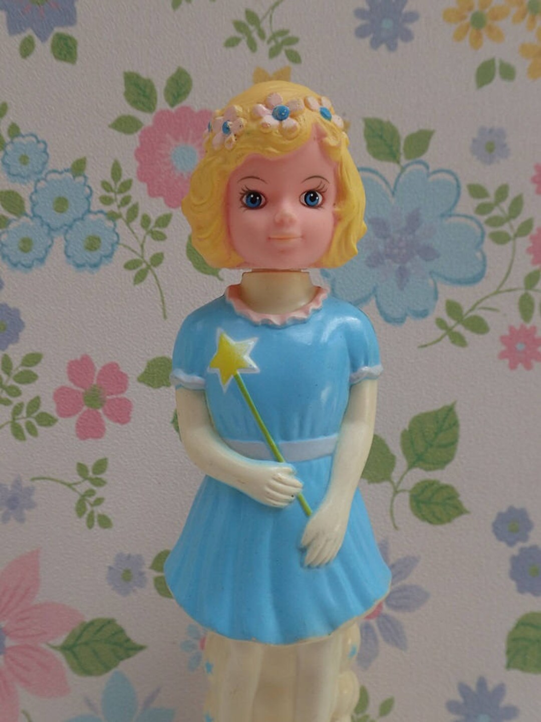 Vintage 1980's Character Bubble Bath Bottle Tom Fields Tinkerbell Foam ...
