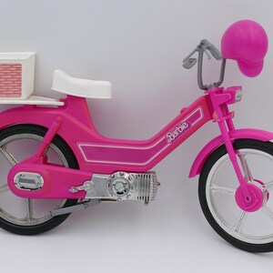 1983 Mattel Barbie Motor Bike Realistic Motor Noise Set #4856 Fashion ...