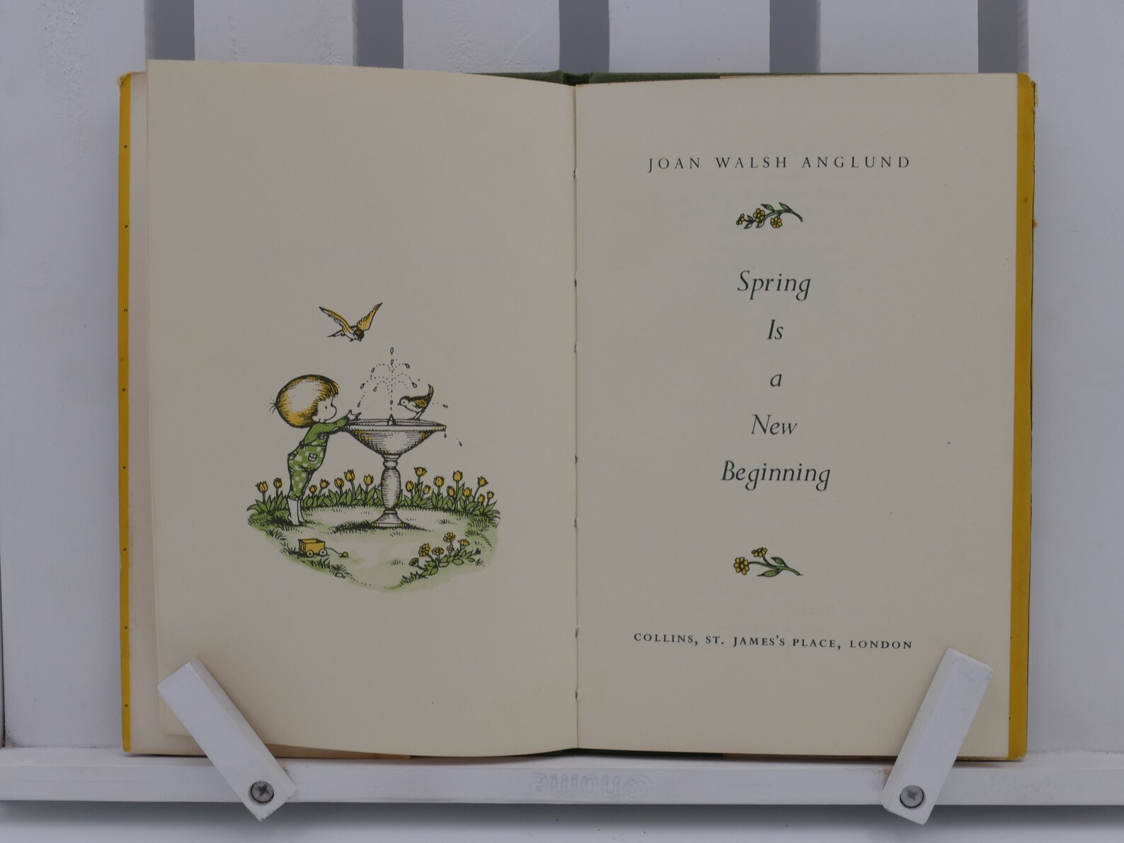 Vintage 1964 Spring is A New Beginning Joan Walsh Anglund - Etsy